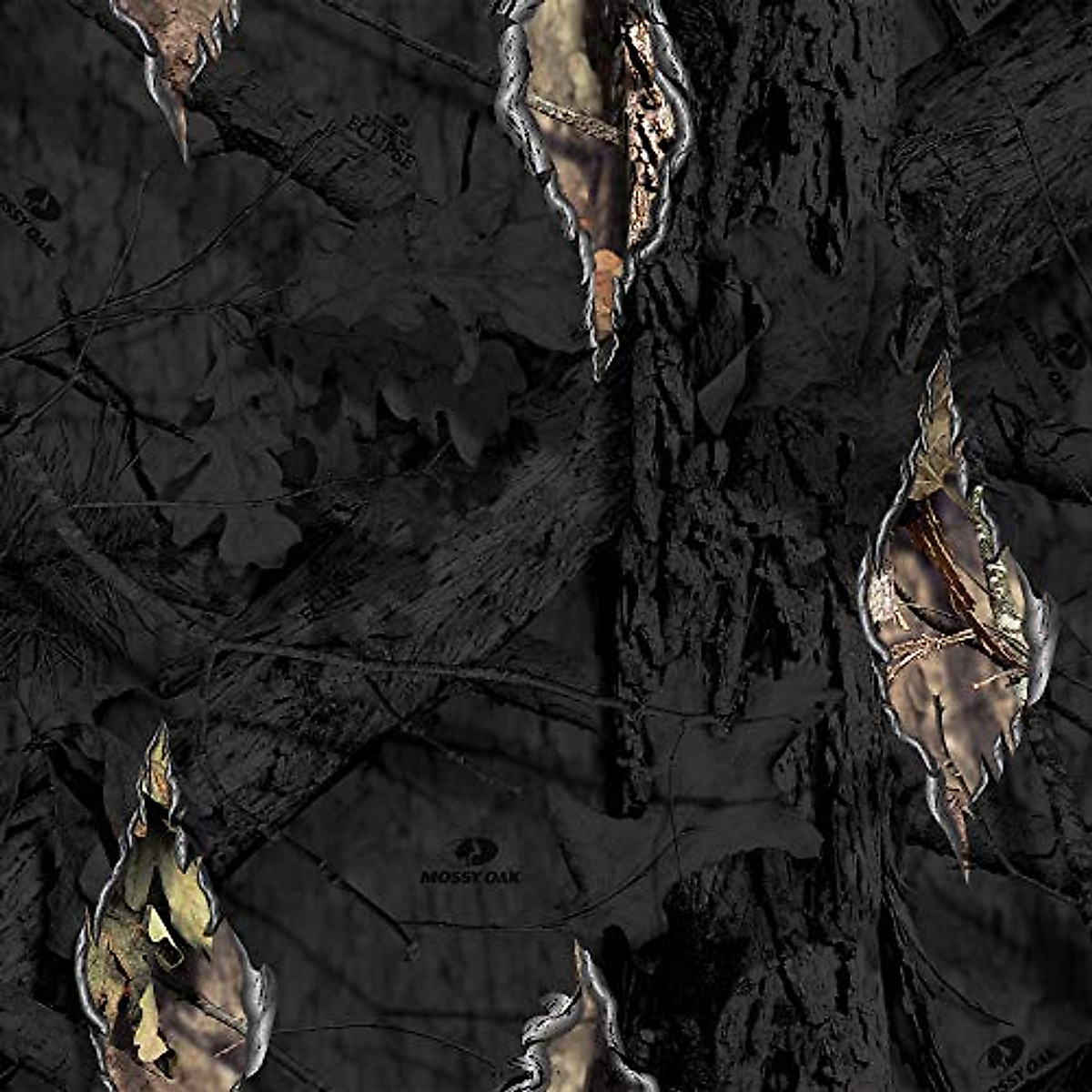 Timex x Mossy Oak Men's Expedition Scout 43mm Watch – Eclipse Camo Fabric & Leather Strap