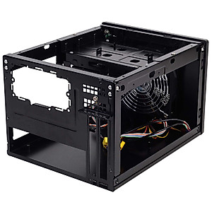 SilverStone Technology SG05BB-LITE Mini-ITX Computer Case Super Small Form Factor with SFX PSU Support SG05BB-LITE-x