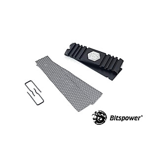 Bitspower M.2 SSD Armor Advanced Version, Black