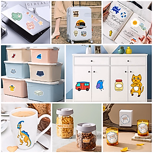 Sticker Paper for Inkjet Printer 30 Sheets Sticker Paper Glossy Waterproof - Size 8.5''x11" A4 - Inkjet & Laser Printer