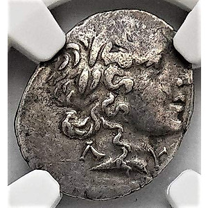 TR 48-20 BC Ancient Lyre Lycian League Authenticated Silver Coin Hemidrachm Very Fine NGC