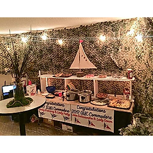 HYOUT Camo Netting Camouflage Netting Jungle Camo Net for Hunting WoodlandShooting Blinds Camping Military Party Decoration Watching Hide