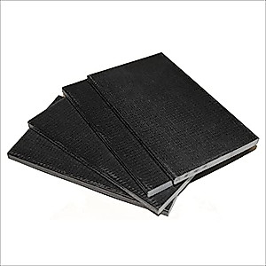 3" x 5" Replacement Fiberglass Spring Plate for Swivel Rocker Chair for Universal Outdoor Patio Furniture Pack of 4