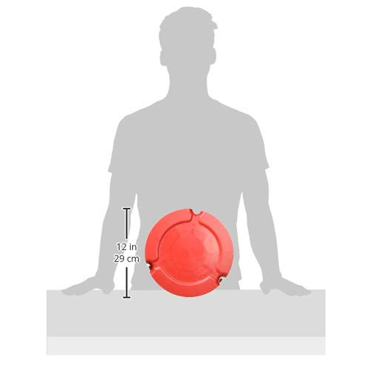 Nordic Ware 2-Tier Plate Stacker, One, Red, 1 Count (Pack of 1)