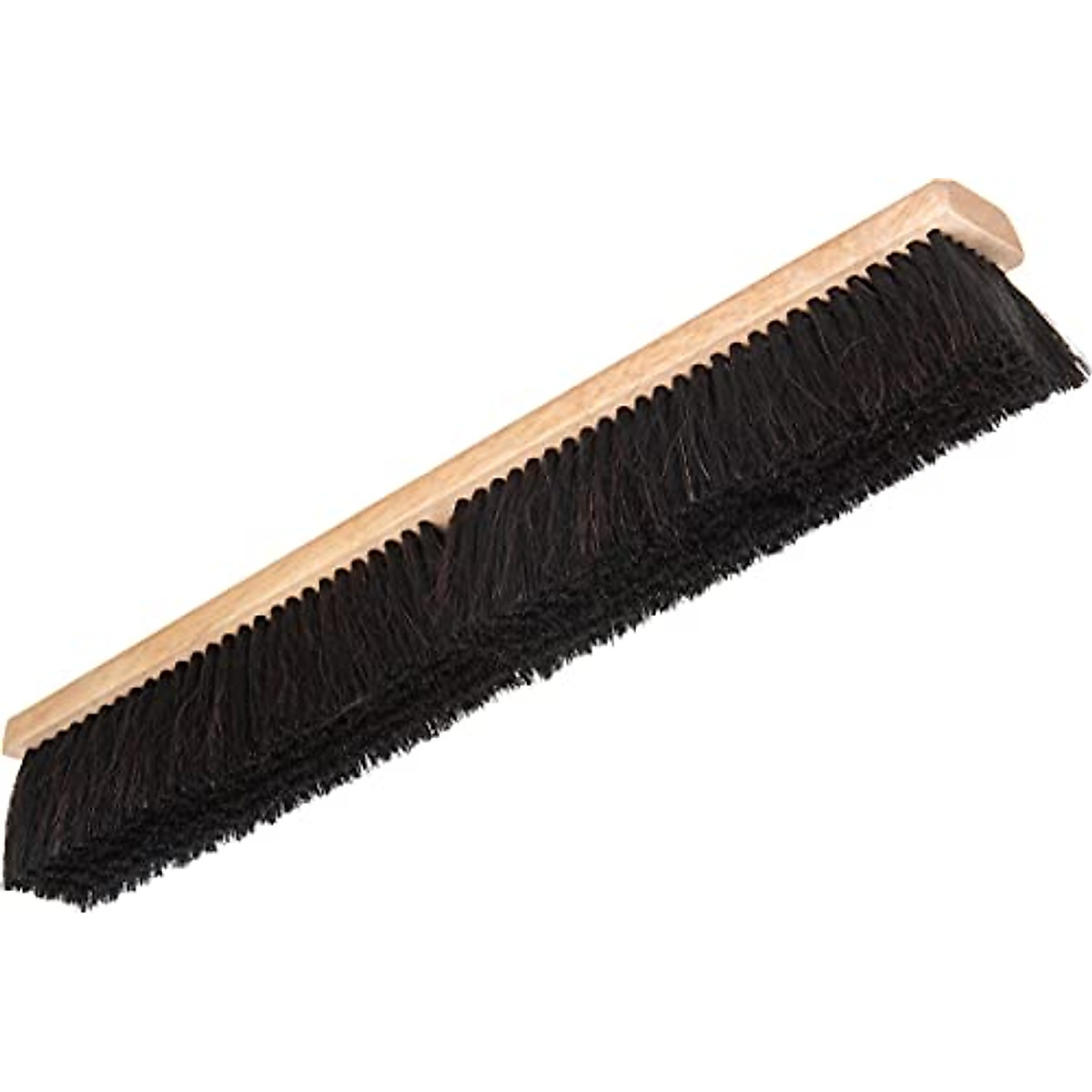 SPARTA Flo-Pac Horsehair Floor Sweep, Floor Brush for Cleaning, 24 Inches, Black