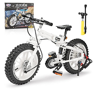 QLT QIAOLETONG Foldable Motorcycle Building Blocks