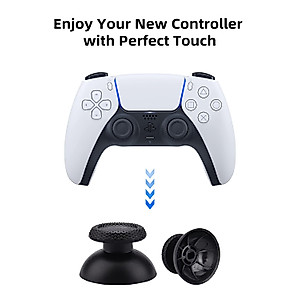 39 PCS PS5 controller Joysticks Part Replacement Thumbsticks with Repair Screwdriver Kit for PS5 controller DualSense Non-drift Controller with 4 Joystick, 4 Thumbstic
