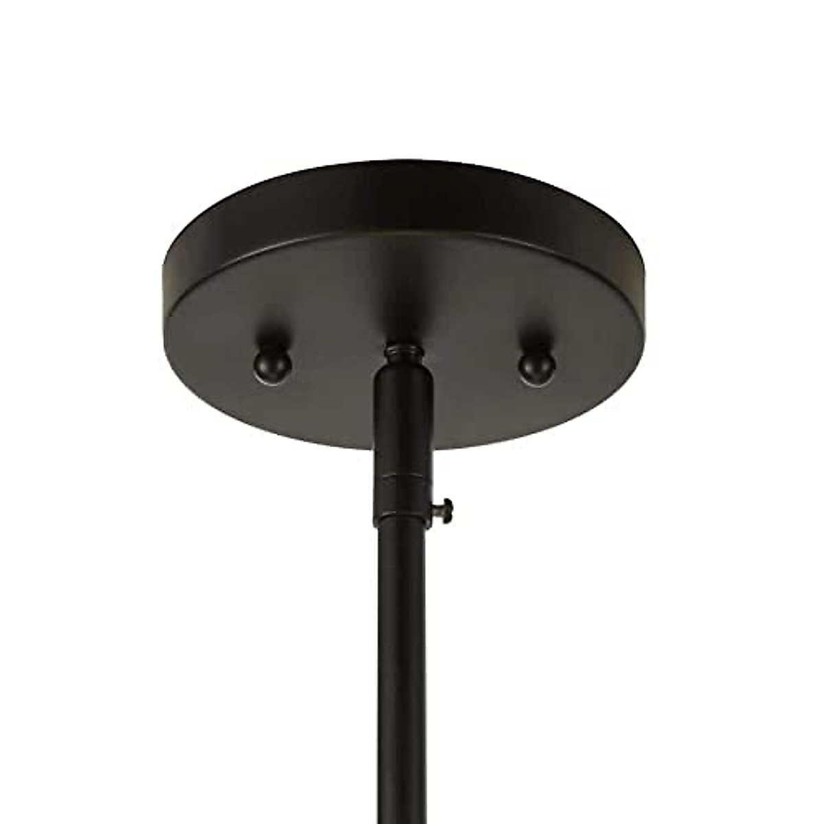 Hampton Bay Hastings 12 in. 2-Light Satin Bronze Ceiling Semi-Flush Mount Light