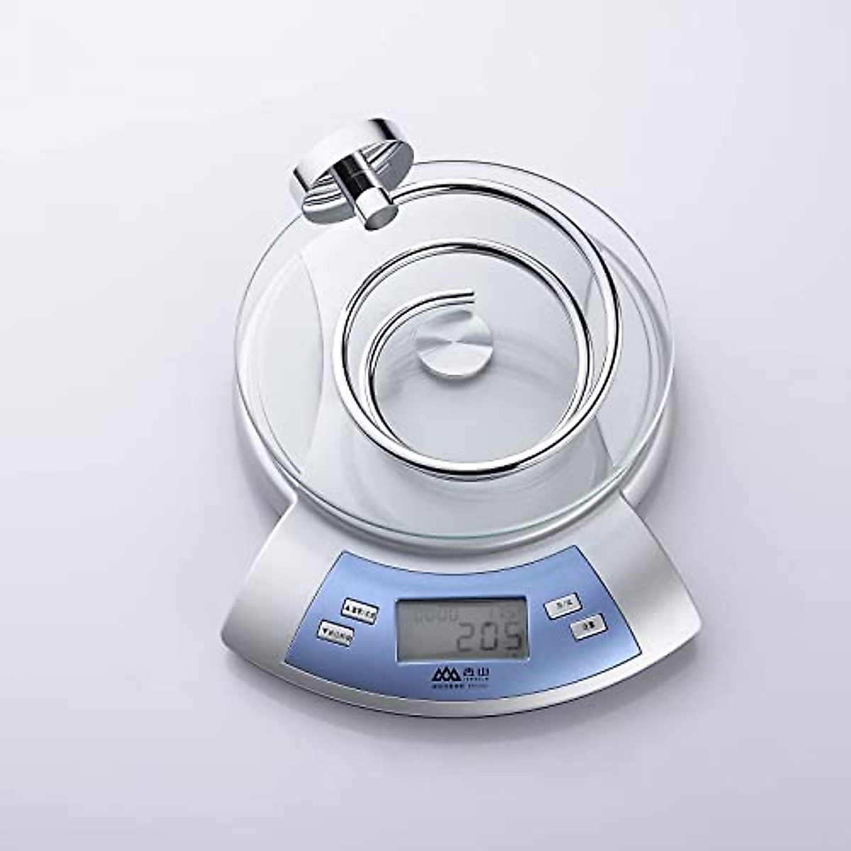 YUESIMATE Hair Dryer Holder Wall Mounted Bathroom or Bedroom Hairdryer Hanging Rack Hair Dryer Organizer Blower Dryer Organizer Universal Size,Chrome