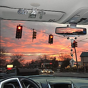 Cathedral Art St. Christopher Visor Clip, One Size, Silver