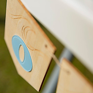 Lintran Surf Theme Wood One Banner - Wooden Letters Banner for 1st Birthday, High Chair Decoration