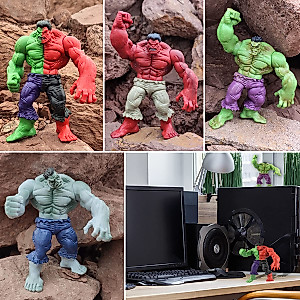 PSMILE Action Figure Garage Kit Action Figure PVC Figure Model 4Pack