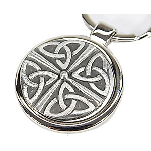 Biddy Murphy Irish Pewter Keychain Claddagh, Love, Loyalty, Friendship, Made in Ireland