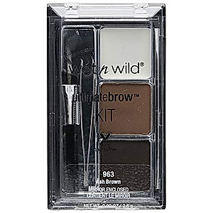 Wet n Wild Ultimate Brow Kit, Ash Brown [963], 1 ea