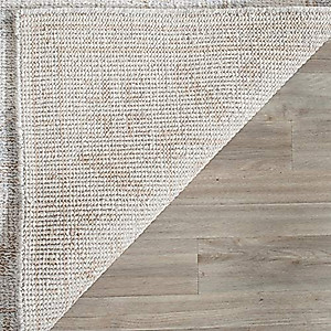 SAFAVIEH Maharaja Collection Accent Rug - 4' x 6', Beige & Blue, Hand-Knotted Traditional Viscose, Ideal for High Traffic Areas in Entryway, Living Room, Bedroom (MHJ442A)