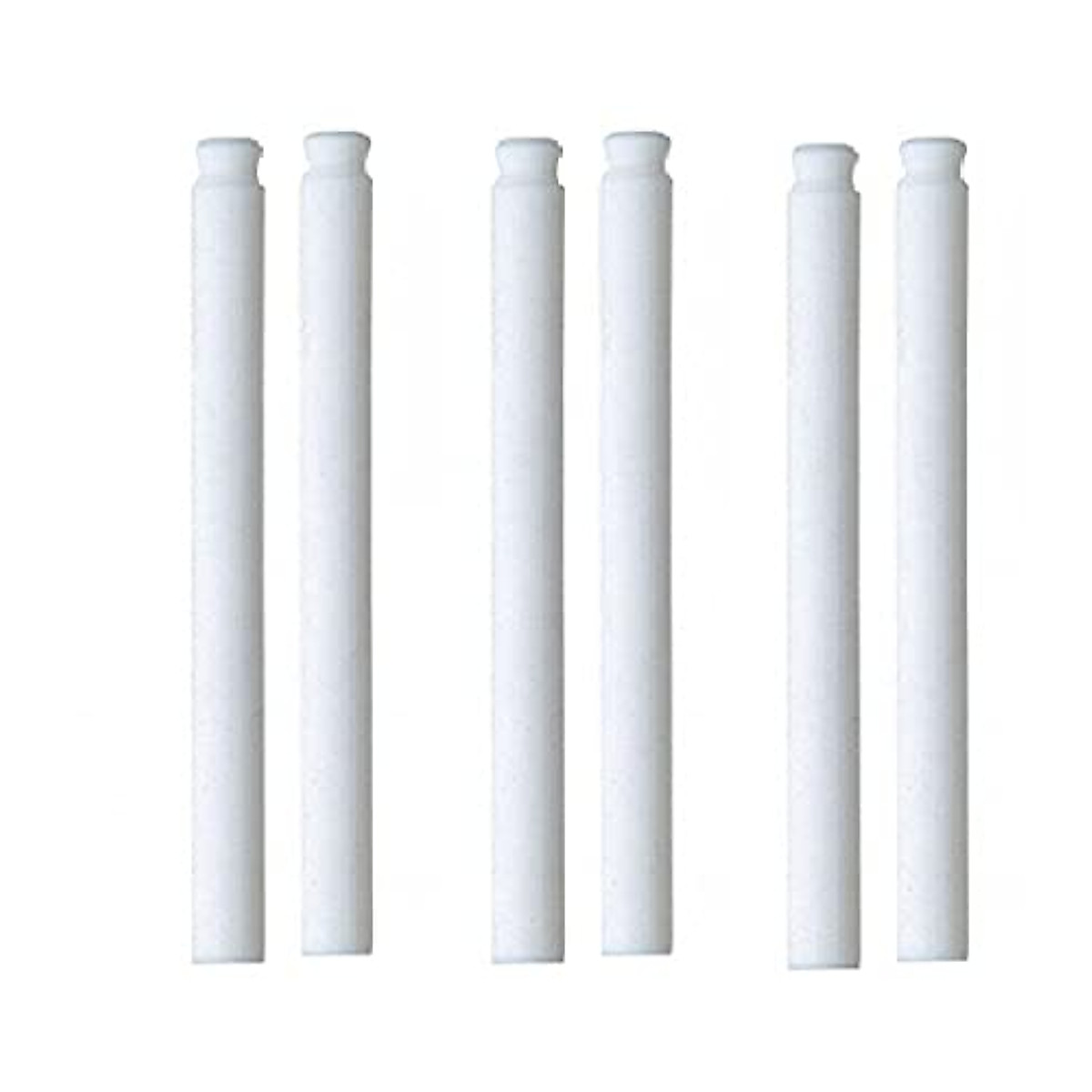 3 Pack of 2 Pentel Refill Erasers for Clic Eraser, Contains 6 Erasers (ZER-2)