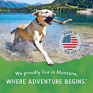 MONTANA DOG FOOD CO. Beef Freeze-Dried Raw Dog Food Topper – Grain-Free, High Protein Meal Enhancer with 100% All-Natural Free-Range Beef & Vegetables – Premium USA-Made, 12 oz