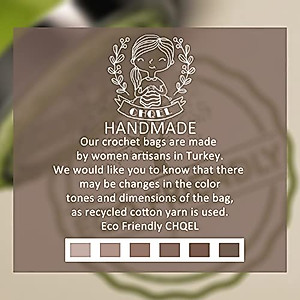 CHQEL Evening Clutch Bag for Women, Handmade Crochet Wedding Party Purse, Small Flap Formal Crossbody Handbag Evening Clutch