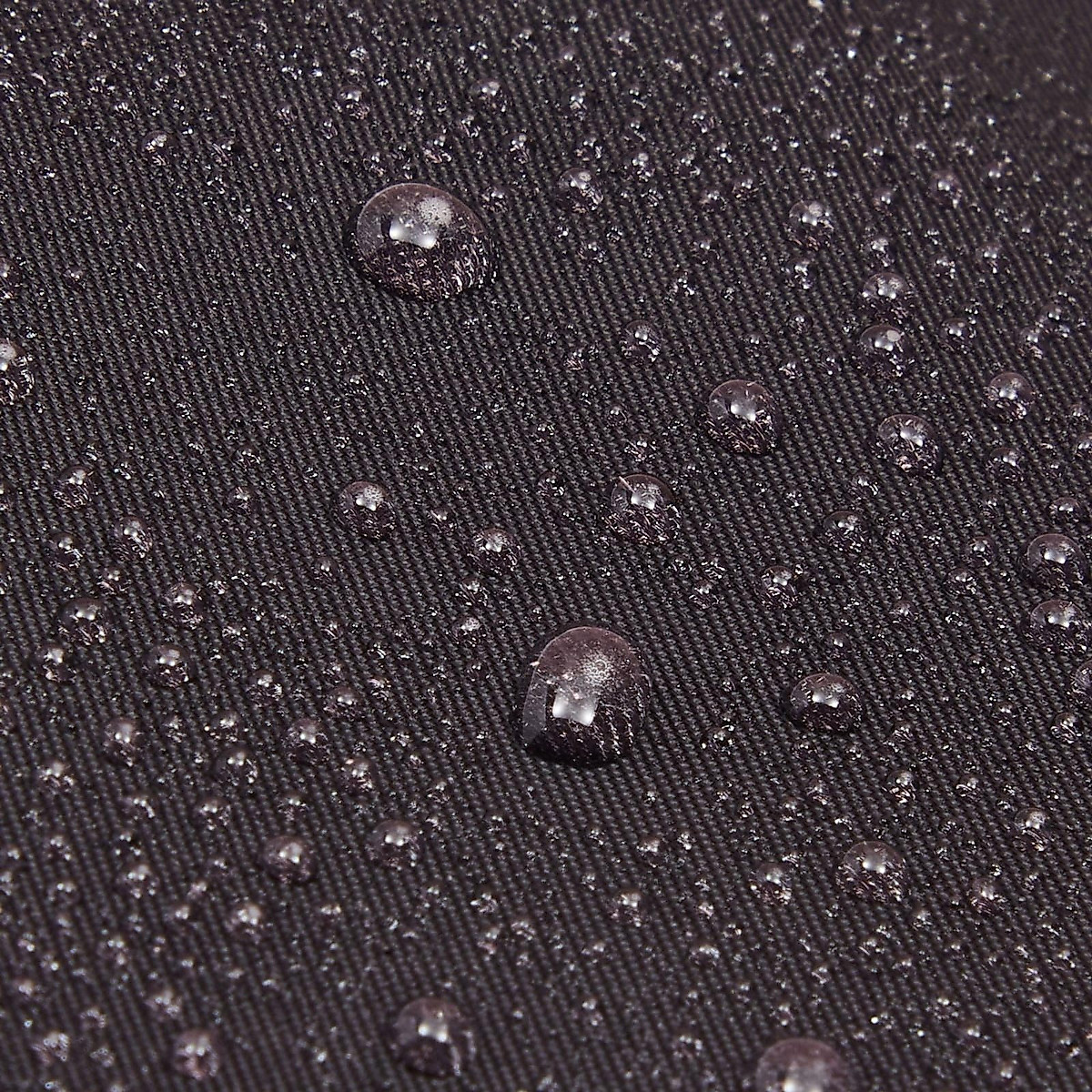 Glamlily 3 Piece Black Makeup Bag Set for Women, Nylon Zipper Cosmetic Pouch Organizers for Travel, Toiletries (3 Sizes)