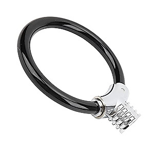 Cycling Cable Lock, Bicycle Lock Compact with 2 Keys for Mountain Bike for Road Bike