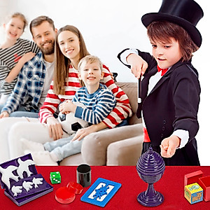 Learn & Climb Beginner Magic Kit for Kids Ages 4-8: Perform 50+ Amazing Tricks