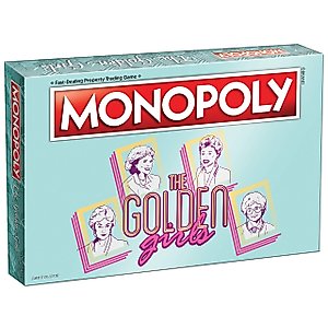 Monopoly: The Golden Girls Board Game | Buy, Sell, Trade Fan-Favorite Locations | Classic Monopoly Game Featuring Golden Girls TV Show Theme | Officially-Licensed Golden Girls Merchandise