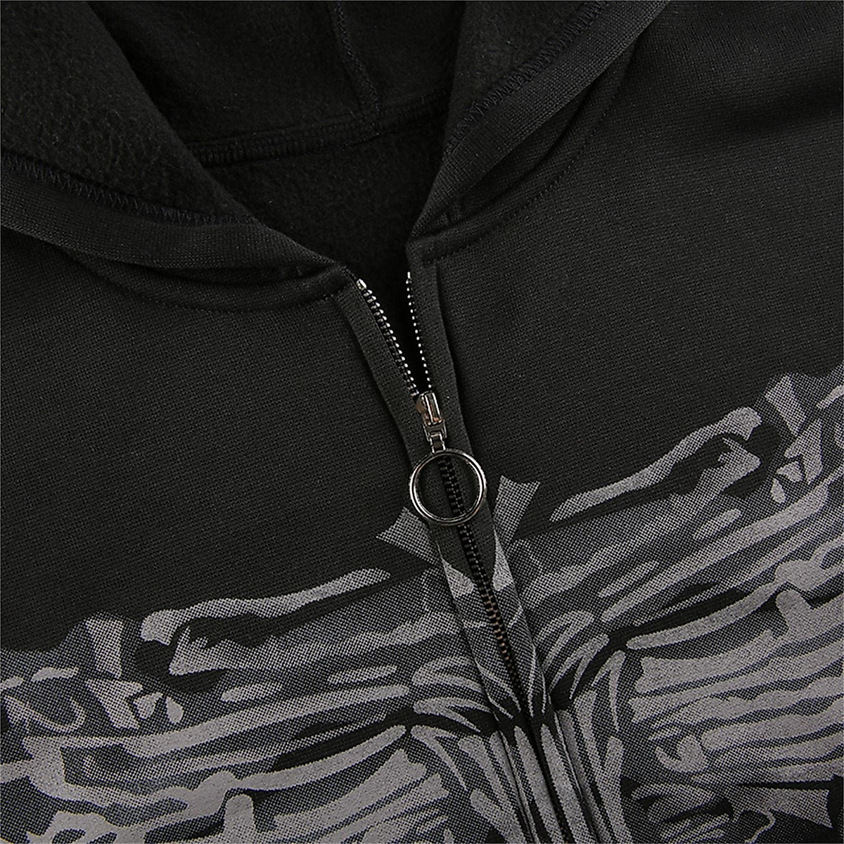 NaranjaBurbuja Y2k Zip Up Hoodies for Teen Girls Aesthetic Trendy Oversized Sweatshirt Womens 2022 Star Graphic Print Jackets Streetwear