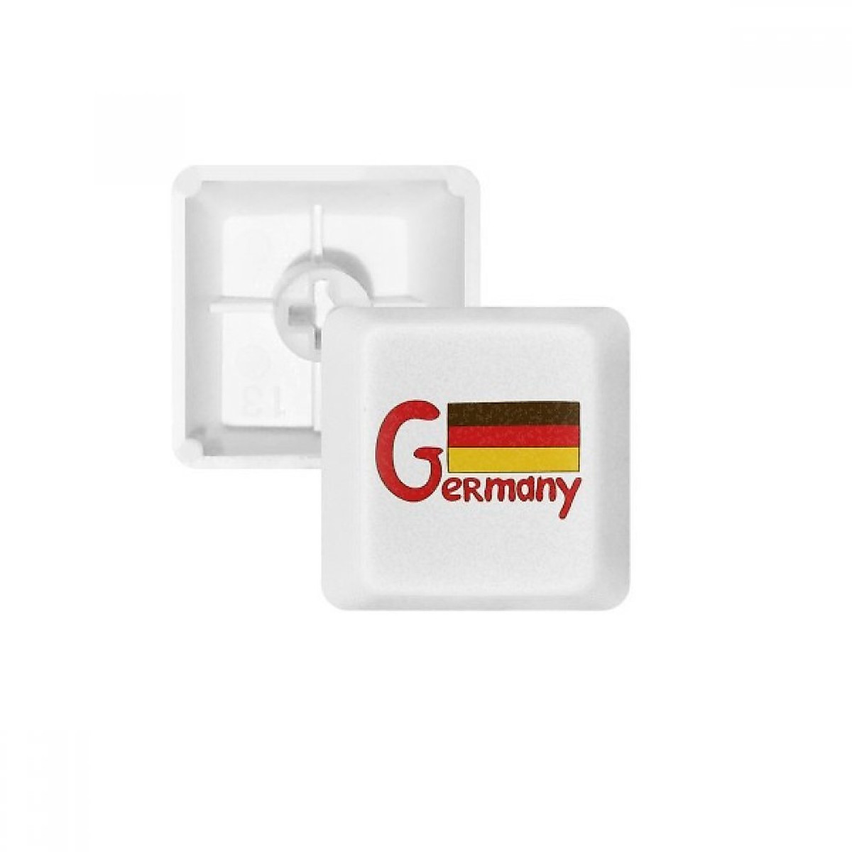 DIYthinker Germary National Flag Red Pattern Keycap Mechanical Keyboard PBT Gaming Upgrade Kit
