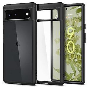Spigen Ultra Hybrid Designed for Google Pixel 6 Case (2021) - Matte Black