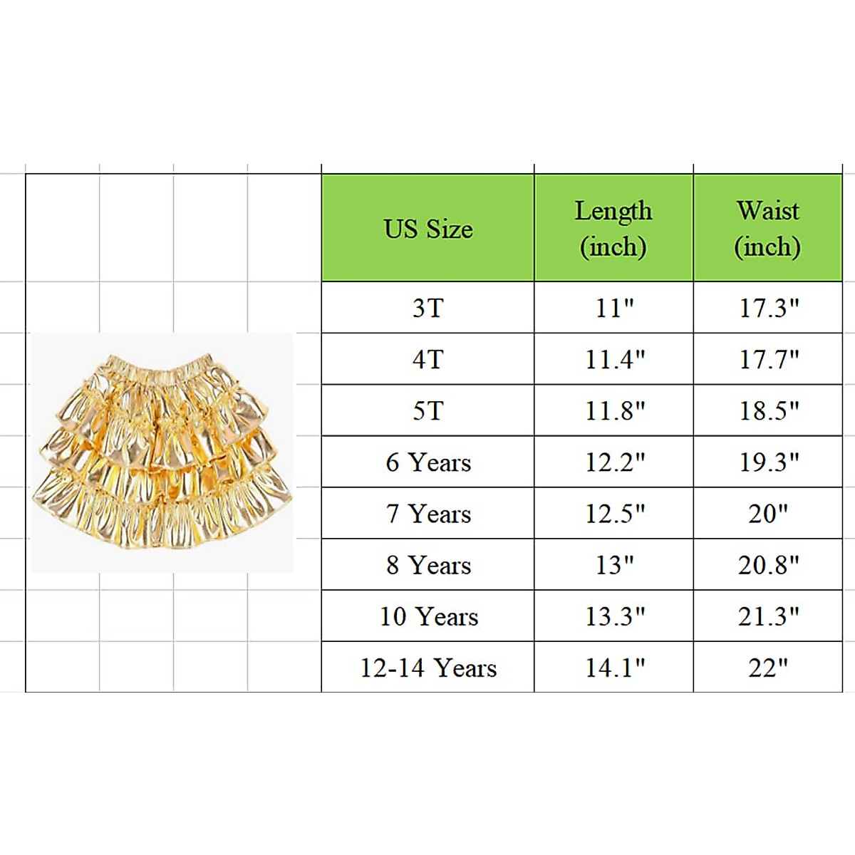 Somlatrecy Girls' Metallic Skirt Toddler Gold Tutu Skirt for Girls Sequin Skirt Rose 7 Years