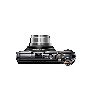 FUJIFILM FinePix Digital Camera F300EXR (Black) F FX-F300EXR B 12MP CCD 15x Optical Zoom Wide angle24mm 3.0-inch Display - International Version