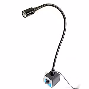 BiNFU 3W 110V/220V Flexible Horse Pipe led Industrial Work Lighting gooseneck CNC Miller Planer Machine Lathe Equipment Work lamp