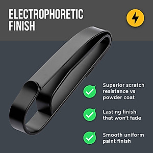 TKH-S1 Stealth Tactical Key Ring Holder for Duty Belts, Quick Release Clip w/2 XL Detachable Rings Max 2.25" Belt For Police, Correctional, Fire Dept