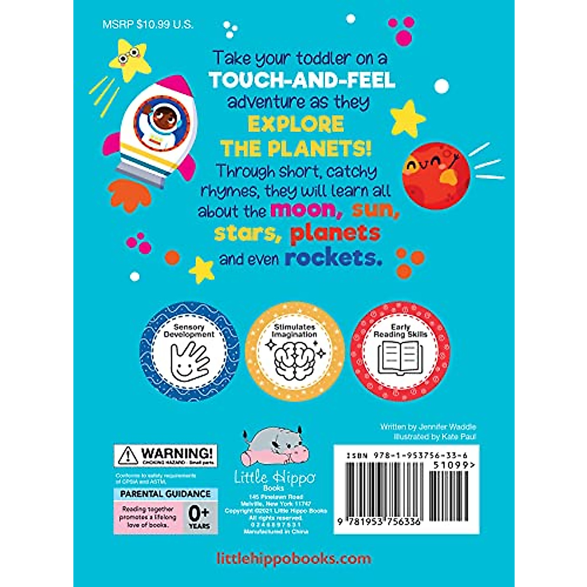 Our Solar System - Touch and Feel Board Book - Sensory Board Book