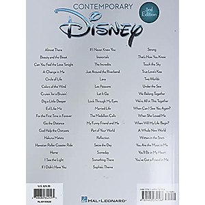 Contemporary Disney: 50 Favorite Songs (Piano-vocal-guitar)