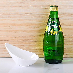 MALACASA Porcelain Sauce Dip Bowls, Ceramic Serving Dish Condiment Set, Small Snack Bowls for Seasonings/Appetizers/Relish, Set of 6, Series Ramekin