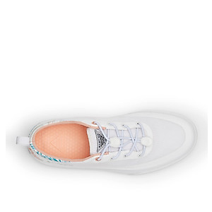 Columbia Women's Bonehead PFG, White/Light Coral, 9