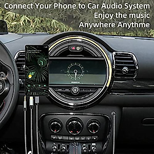 Lightning to 3.5mm Audio Cable, USB C to 3.5mm Aux Jack Cable,3.5mm Nylon Aux Cable( 3-in-1 3.5mm auxiliary jack cable）Compatible with Phone 13/12/11/XR/XS/X/8/7/6 Suitable for cars, speakers, etc