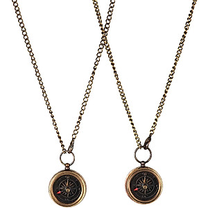 PORTHO Your Tubbo and Your Tommy friendship necklaces| Gifts for her, him, friends| Locket compass pair| myct, dream smp, funart, mine-craft| Tommy Tubbo keyring set FREE