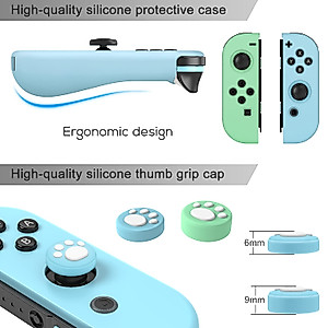 Accessories Bundle Compatible for Nintendo Switch OLED 2021, Essential Protection Kits with Carrying Case, Screen Protector, Cards Storage Case, Hand Grips, Cover for JoyCon & Thumb Grip Caps
