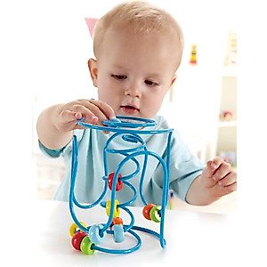 Hape Award Winning Spring-A-Ling Wooden Bead Maze