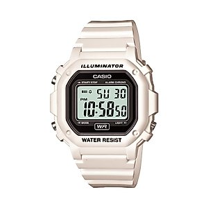 Casio Unisex Classic Illuminator Resin Band Watch with Digital Display | Alarm Chronograph