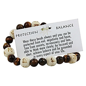 Zorbitz Inc. - Lucky Karma Bracelet with Tiger's Eye for Protection & Balance