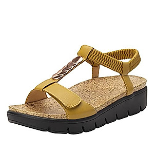 Alegria Women's Harlie Mustard Sandal 11 M US