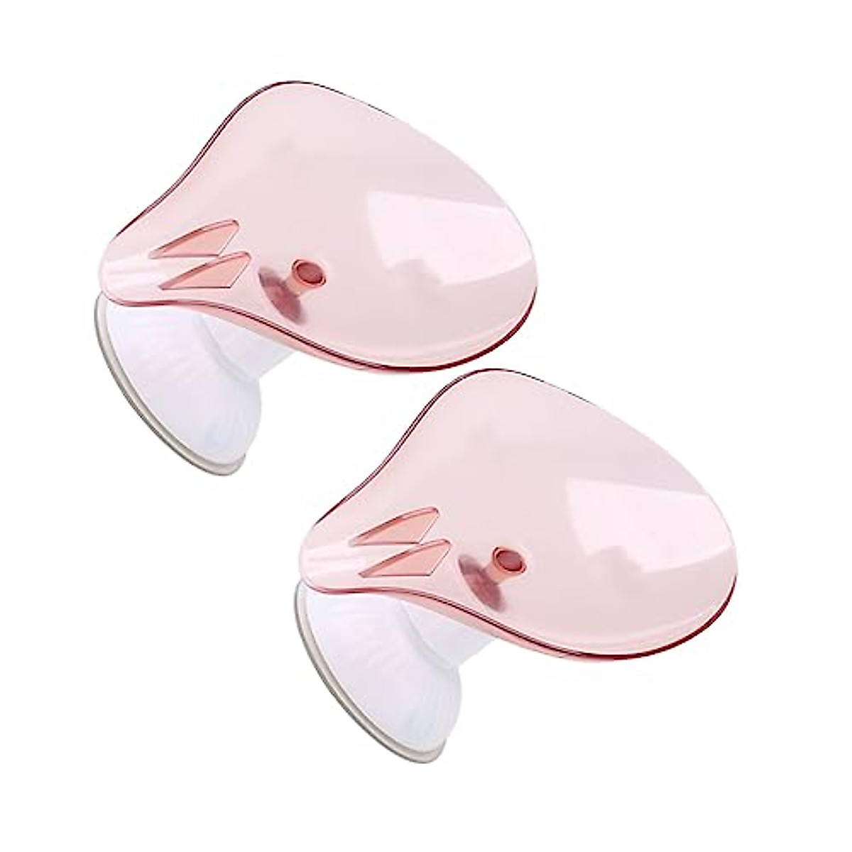 LIGHTAOTAO 2pcs Soap Box Plastic soap Dish Suction Cup soap Holder Water draining soap Dish Compact soap Rack Bathtub Trays for tub Foam Hand soap Dispenser Wall Soap Dispenser Tray Storage