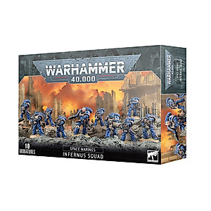 Warhammer Games Workshop 40,000 - Space Marines: Infernus Squad, Black
