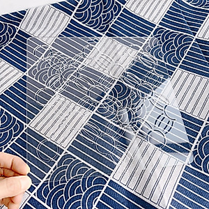 Acrylic Sashiko Stencil, Embroidery Pattern, Quilting Stencil for Hand Quilting and Embroidery