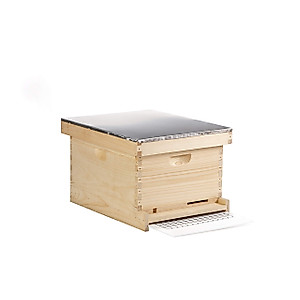 Little Giant® 10 Frame Complete Hive | Beekeeping Hive | Bee Hive Kit | 10 Frame Beehive | Beekeeping Supplies | Made in USA