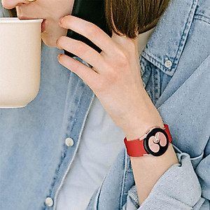 Galaxy Watch 7/6/5/4 Band 40mm 44mm,for Samsung Galaxy Watch FE Band,Soft Silicone Sport Strap galaxy 6/4 classic Bands 47mm 46mm 42mm 43mm/Galaxy Watch 5 pro 45mm Women Men,no gap Bracelet Wristbands