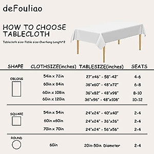 deFouliao Sunflower tablecloths for Rectangle Tables Rustic Yellow Floral Outdoor Table Cloth Rectangle Table Waterproof Table Cloth for Home Dining Kitchen Outdoor Party Decoration,Washable 60x108in